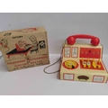 Vintage - Toytown Codeg telephone switchboard with electric buzzer