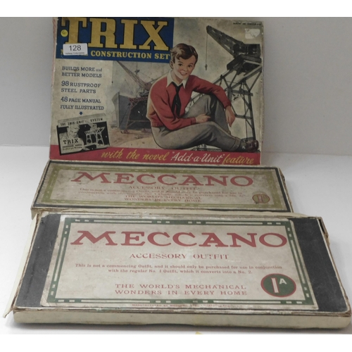 Vintage - Meccano & Trix construction sets