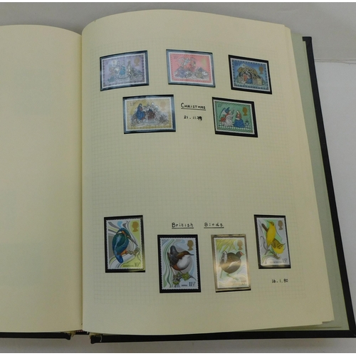 Stamp album & contents