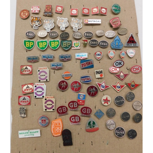1960s Tie pins & badges - including motoring memorabilia - BP/Esso ...