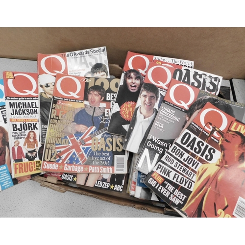 Q magazines including - Oasis & 90s Brit Pop themes