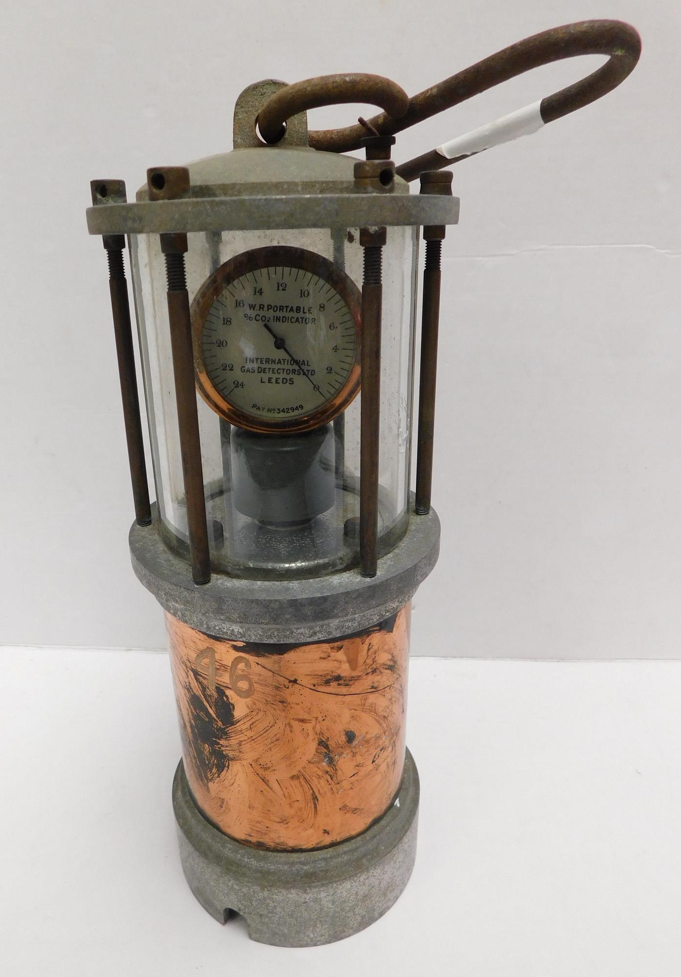 Vintage - gas detector/portable Co2 indicator - by International gas ...