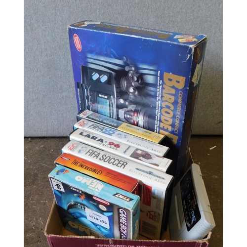 Vintage console games inc. Mega-Drive, Super Nintendo, Gameboy Advanced ...