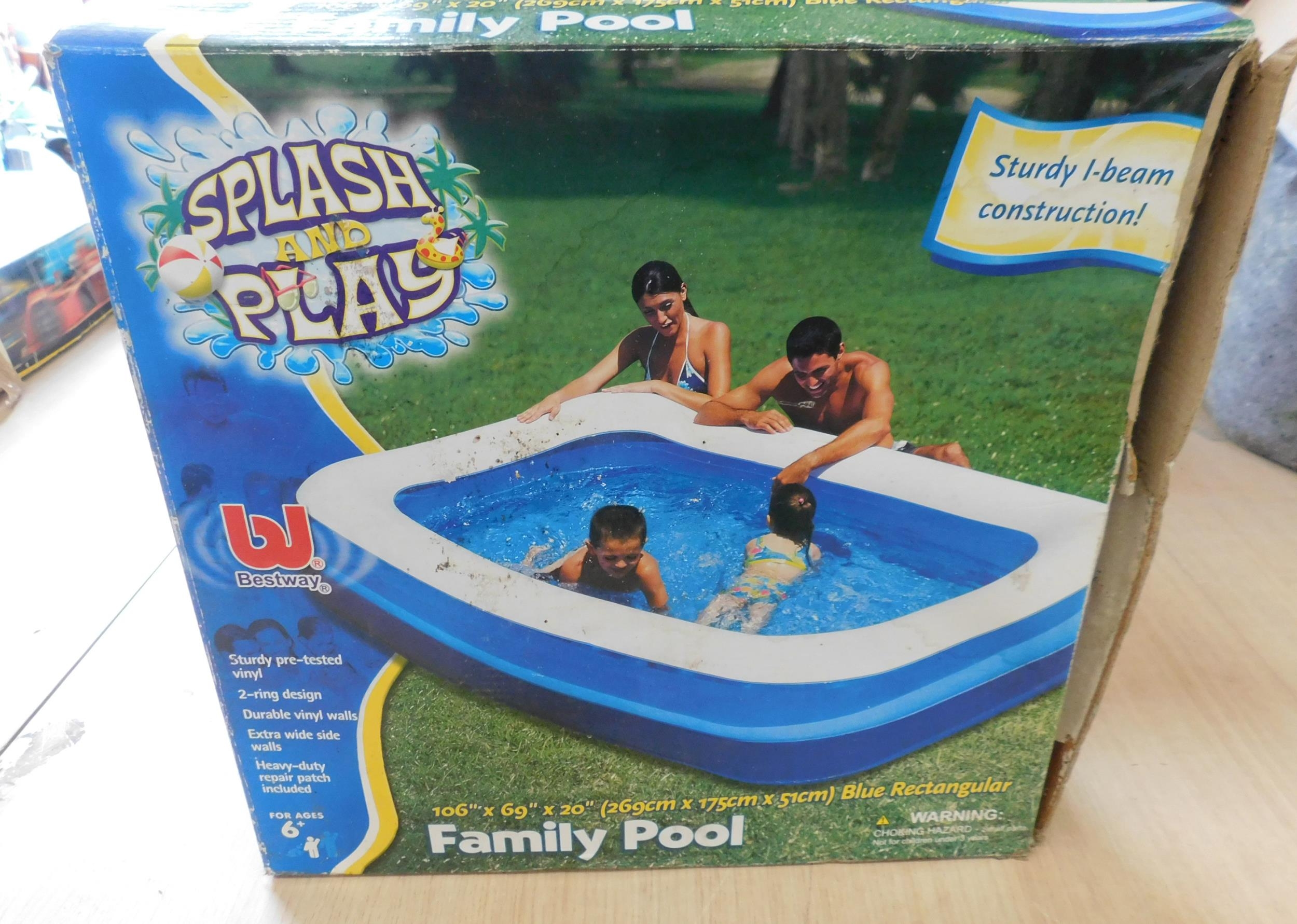 Family paddling pool store