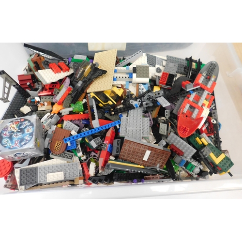 Large box of Lego pieces