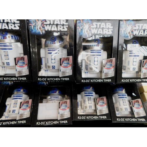 Eight Star Wars R2-D2 kitchen timers