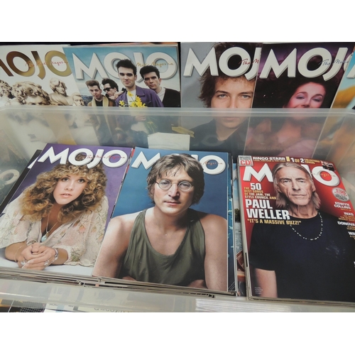 Approx. 60 'Mojo' magazines with corresponding CDs