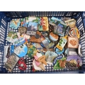 Tray of vintage fridge magnets