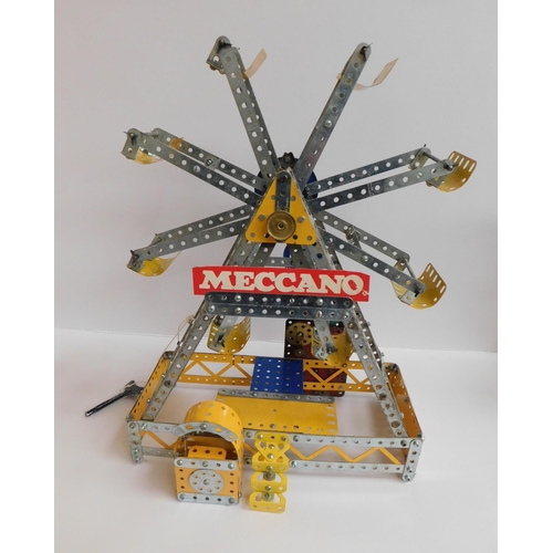 Clockwork Meccano big wheel shop display W/O - with key (key in office)