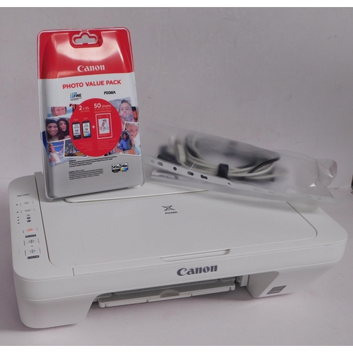 Canon Pixma MG2900 series printer including colour/black ink pack and ...