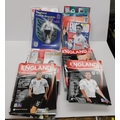 England Football programmes - home matches (good collection) x40 - modern