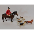 1501 Beswick Huntsman plus 1st edition hounds and fox - no damage