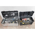 Two tool boxes with contents