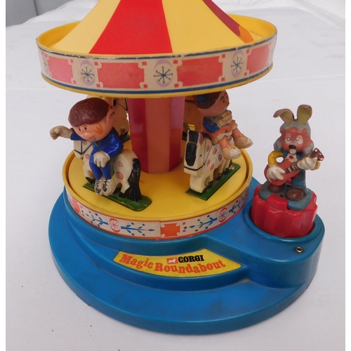 Vintage Corgi Magic Roundabout - with figures