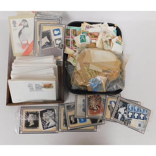 Mixed and loose stamps, event covers and PHQ cards
