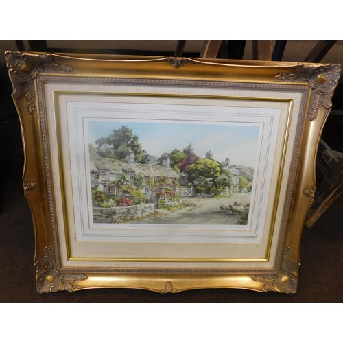 Signed limited edition print 86/850 by Judy Boyes - Rose and Wistania ...