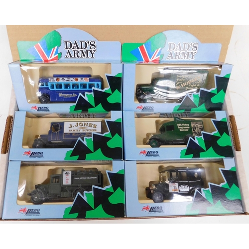 Six Dad's Army boxed vehicles