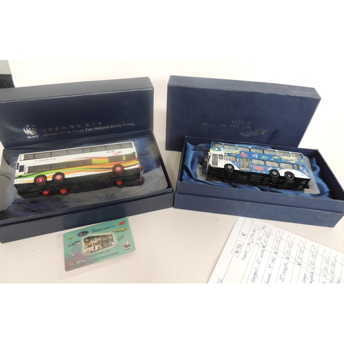 Hong Kong boxed limited edition buses - WWF Save Our Seas and Asia ...