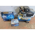 Workzone compressor W/O with accessory kit and boxed regulator