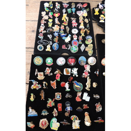 200 Collectable pin badges