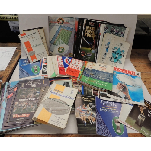 Rugby League programmes Big Match - 1980s/1990s