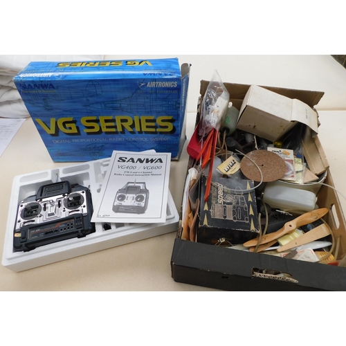 Boxed Sanwa VG Series Remote Control system and assorted remote control ...