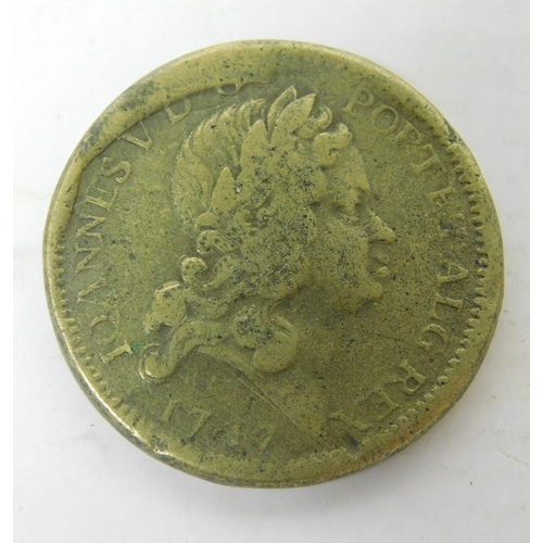 1747 Portugal 36. shilling coin weight