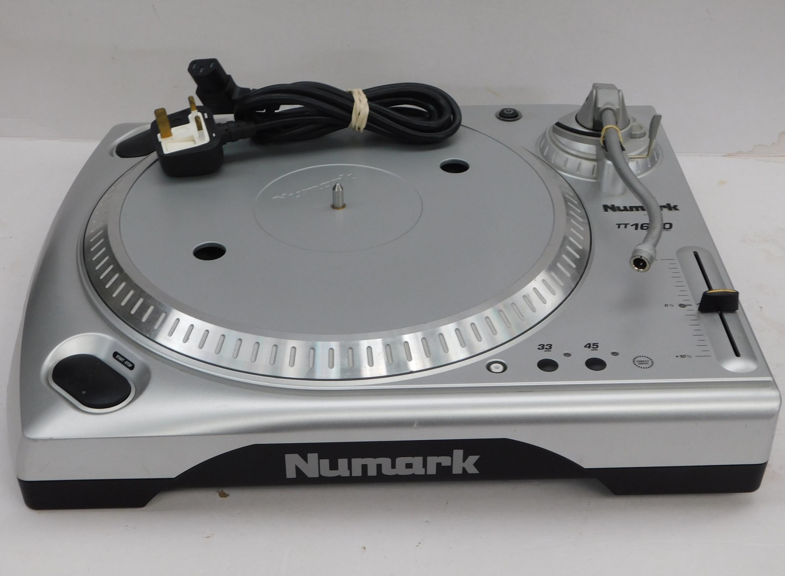Numark TT1650 record deck (no cartridge/needle) w/o