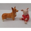 Beswick Corgi and Disney's Piglet