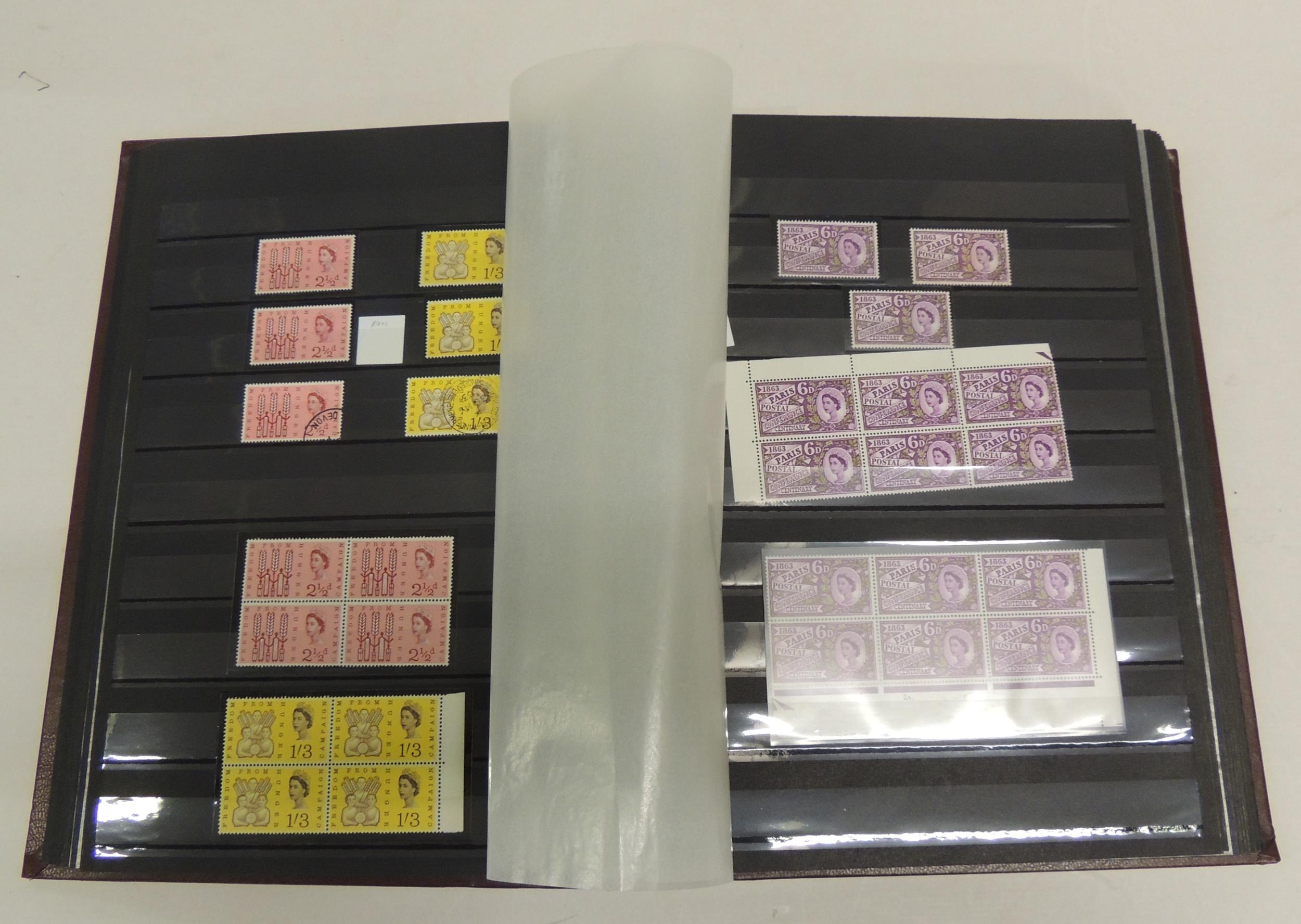 Superb unmounted GB collection, cylinder blocks, early phosphors - some ...