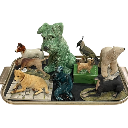 Sherratt & Simpson model dogs, large Sylvac terrier, Beswick and other ...