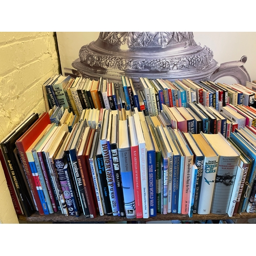 Large collection of books mostly relating to WWII, military battles ...
