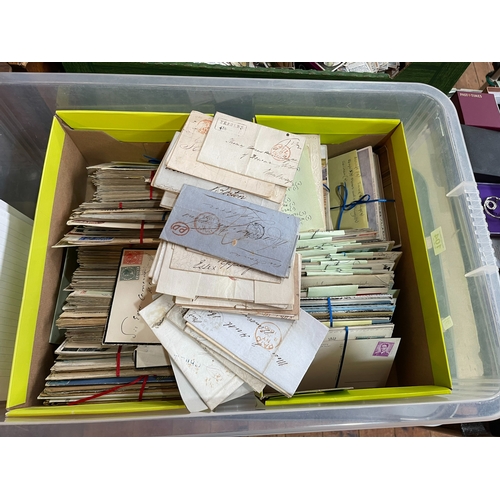 Collection of postal history interest, postcards, including various ...