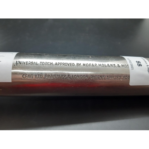 A vintage CEAG ltd. of Barnsley & London Universal torch - approved by ...