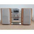 A late 1990s/early 2000s Sanyo DC-DA100 CD/tape/radio micro stereo ...