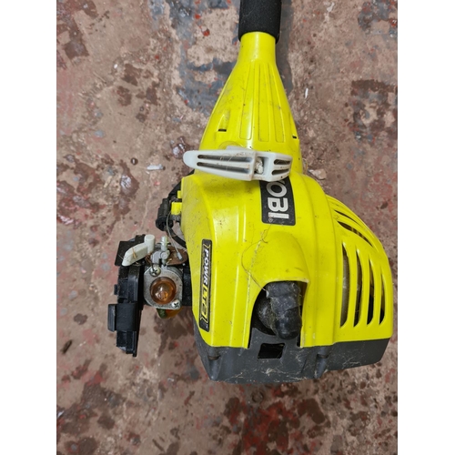 A Ryobi Powr LT2 petrol powered strimmer
