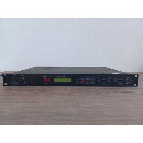 A Yamaha SPX900 digital Professional Multi-Effect Processor - made in Japan