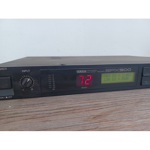 A Yamaha SPX900 digital Professional Multi-Effect Processor - made in Japan