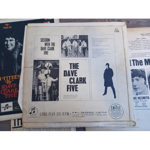 Five 1960s vinyl records, three The Dave Clark Five LPs, one The ...