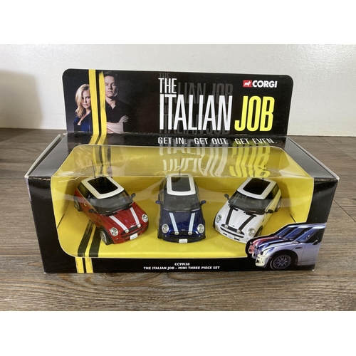 Seven boxed Corgi diecast model Minis to include two The Italian Job ...