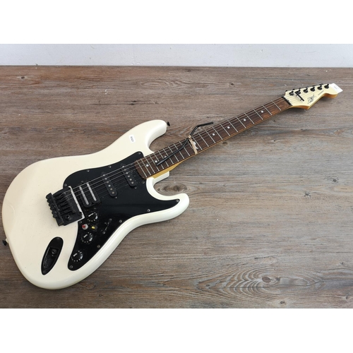 Two items, one Marlin Sidewinder electric guitar with fine tuning ...