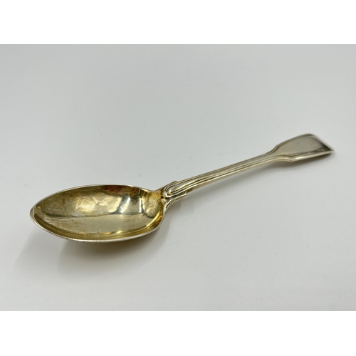 A Victorian Chawner & Co hallmarked London silver teaspoon, dated 1865 ...