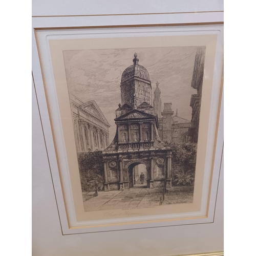 A collection of framed pictures to include H.Leung print, John Fullwood ...