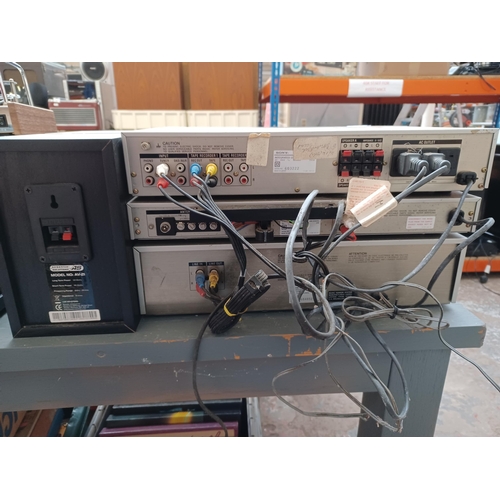 Four items, one Sony TA-AX22 integrated hi-fi amplifier, one Sony ST ...