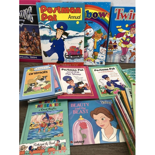 A large collection of children's books to include Ladybird, Pingu ...