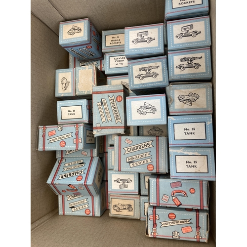 A large collection of boxed Charbens miniature series military diecast ...