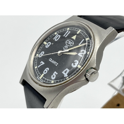 A 1991 Cabot Watch Company (CWC) G10 'Fat Boy' British Army issued ...