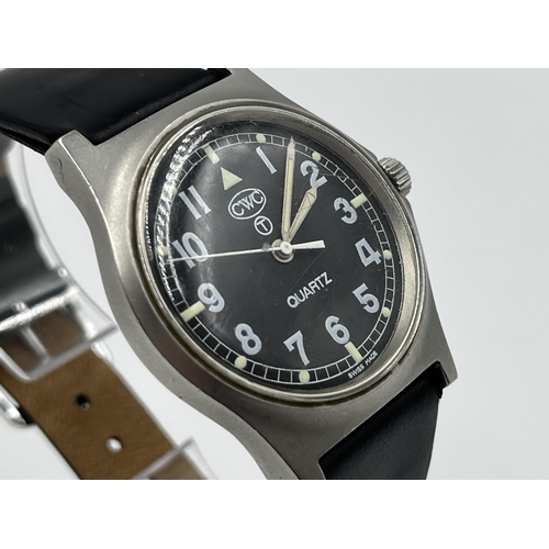 A 1991 Cabot Watch Company (CWC) G10 'Fat Boy' British Army issued ...