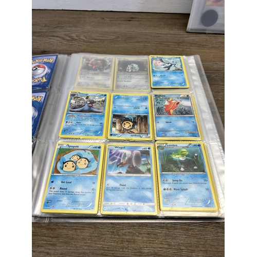 Two folders containing a large collection of various generation Pokémon ...