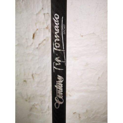 Two sea fishing rods, one Zziplex M4 GT two piece and one Century Tip ...